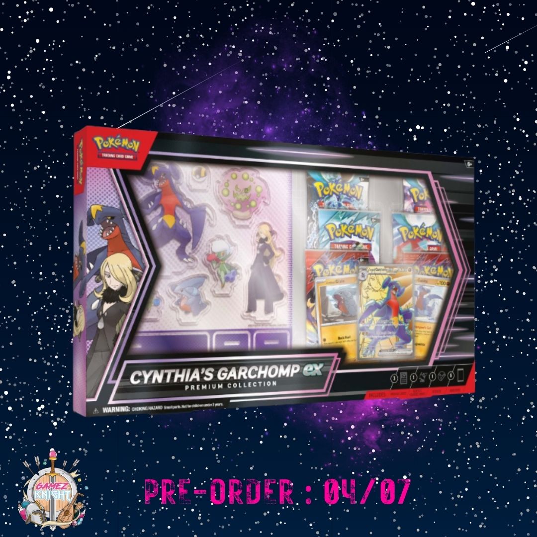 Pokemon - Cynthia's Garchompa EX Collection | Gamez Knight
